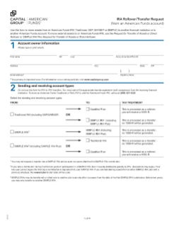 IRA Rollover/Transfer Request