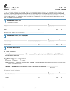 SIMPLE IRA Transfer Election