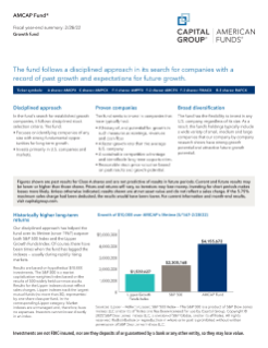 Fund Single Sheet, FYE 02/28/22 (AMCAP) - AMCAP Fund